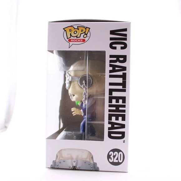 Funko | Toys | Funko Pop Pop Rocks Megadeth Vic Rattlehead Wprotector ...
